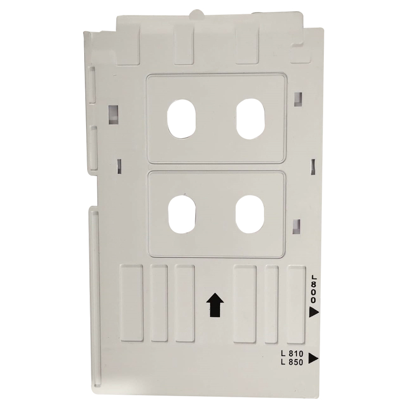 Get White PVC ID Card Tray for Epson L800, L805, L810, L850