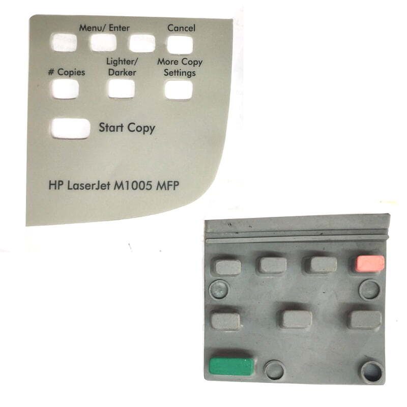 Order Panel Rubber + Sticker Set for HP LaserJet M1005 – Made in India